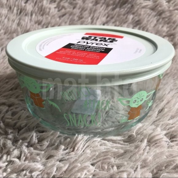 Pyrex | Kitchen | Pyrex Star Wars The Child Yoda 4 Cup Container | Poshmark